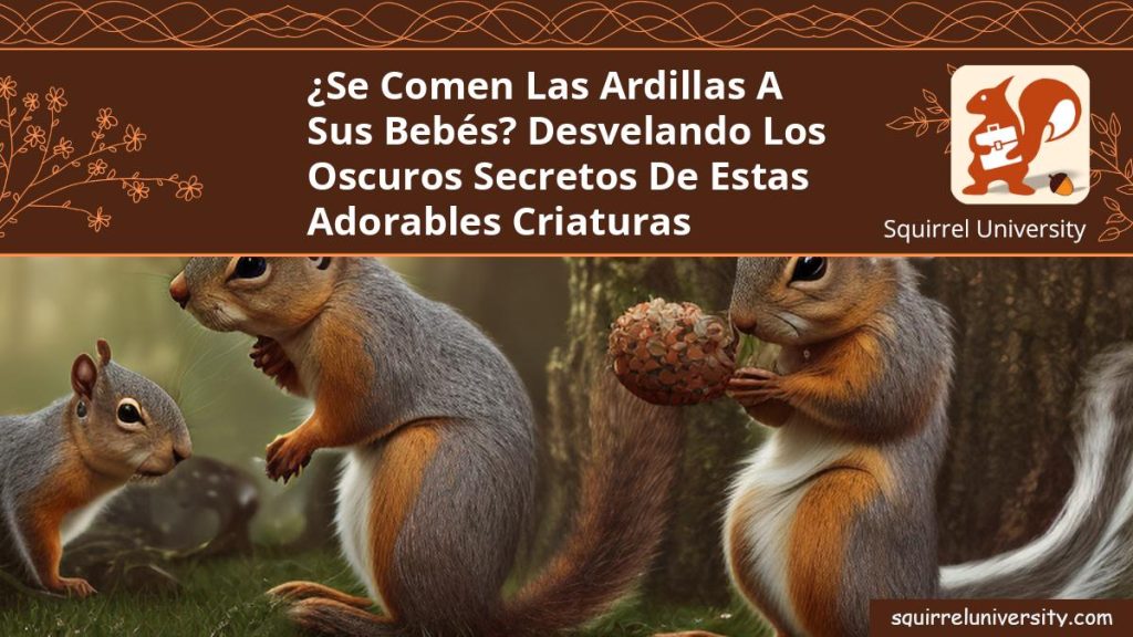 ¿Se comen las ardillas a sus bebés? Desvelando los oscuros secretos de ...