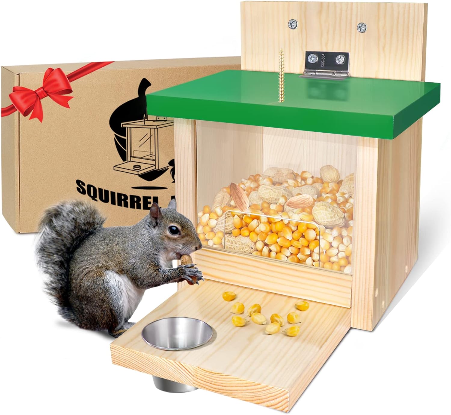 9 Best Squirrel Feeders (CUTE & Ready To Buy) - Squirrel University